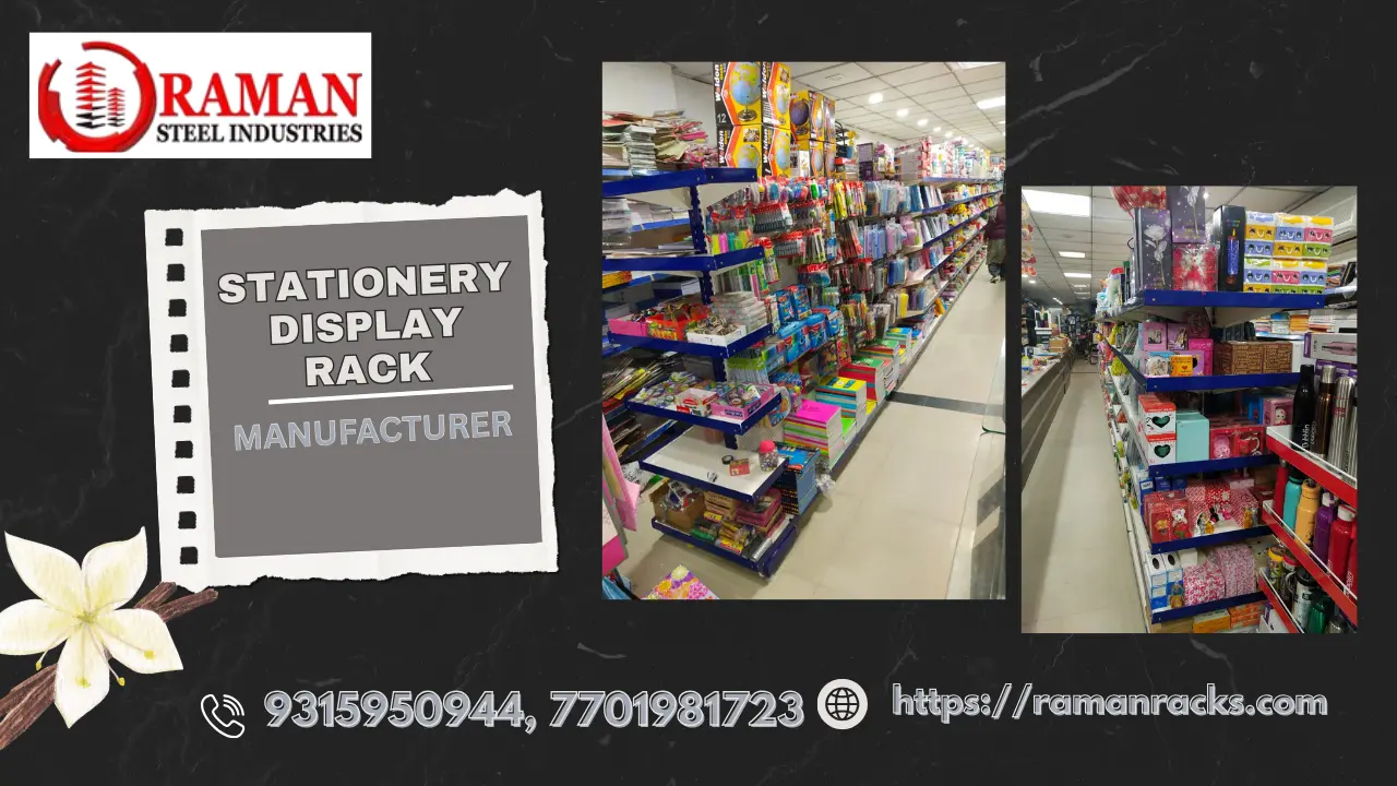 1. Best Stationery Display Rack Manufacturer in Dehradun Trusted